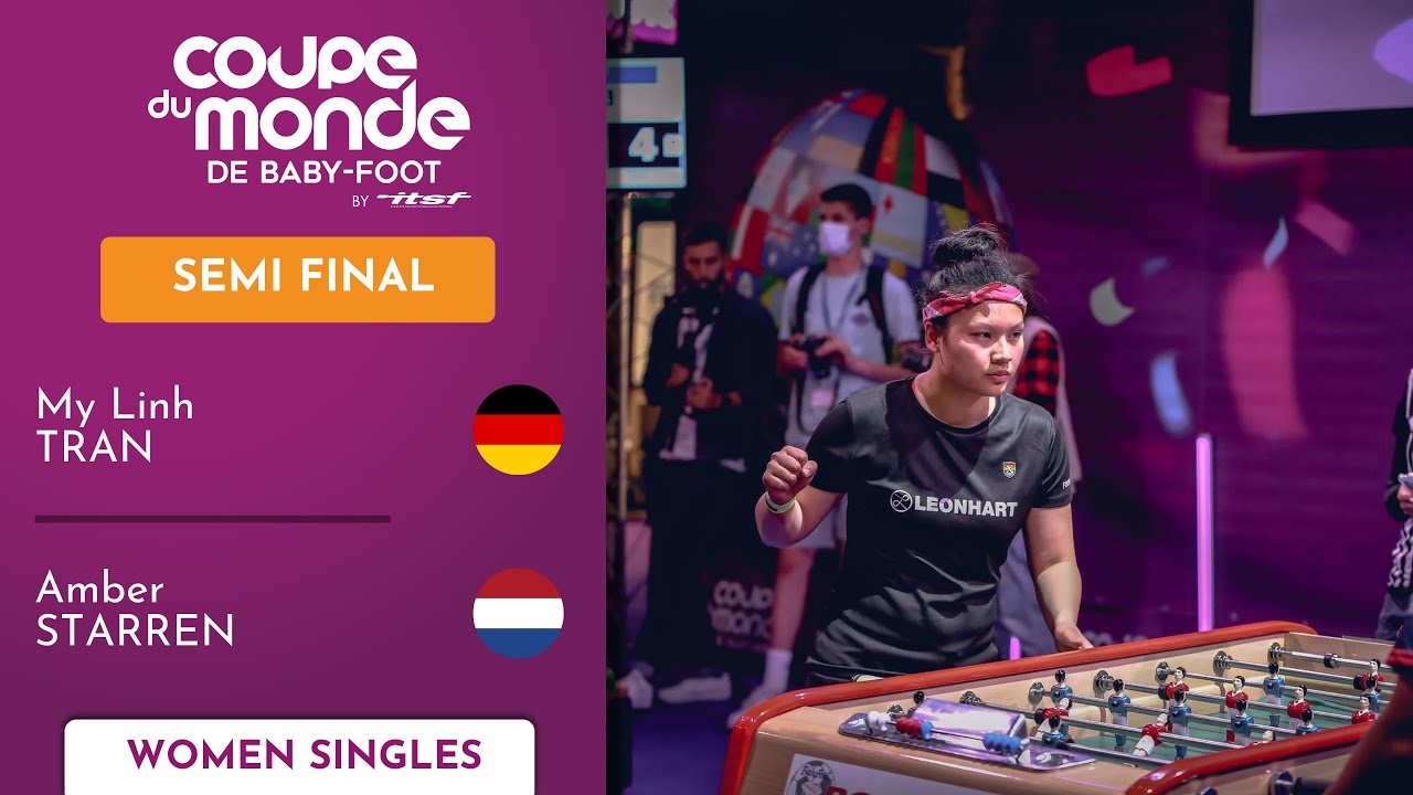 2022 ITSF World Cup - Women Singles Semi final - My Linh TRAN 🇩🇪 vs ...