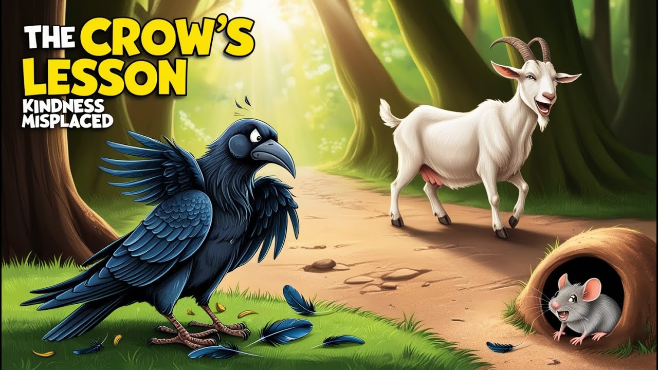 The Crow's Lesson: Kindness Misplaced | The Price of Misplaced | A Story of Kindness Gone Wrong ...