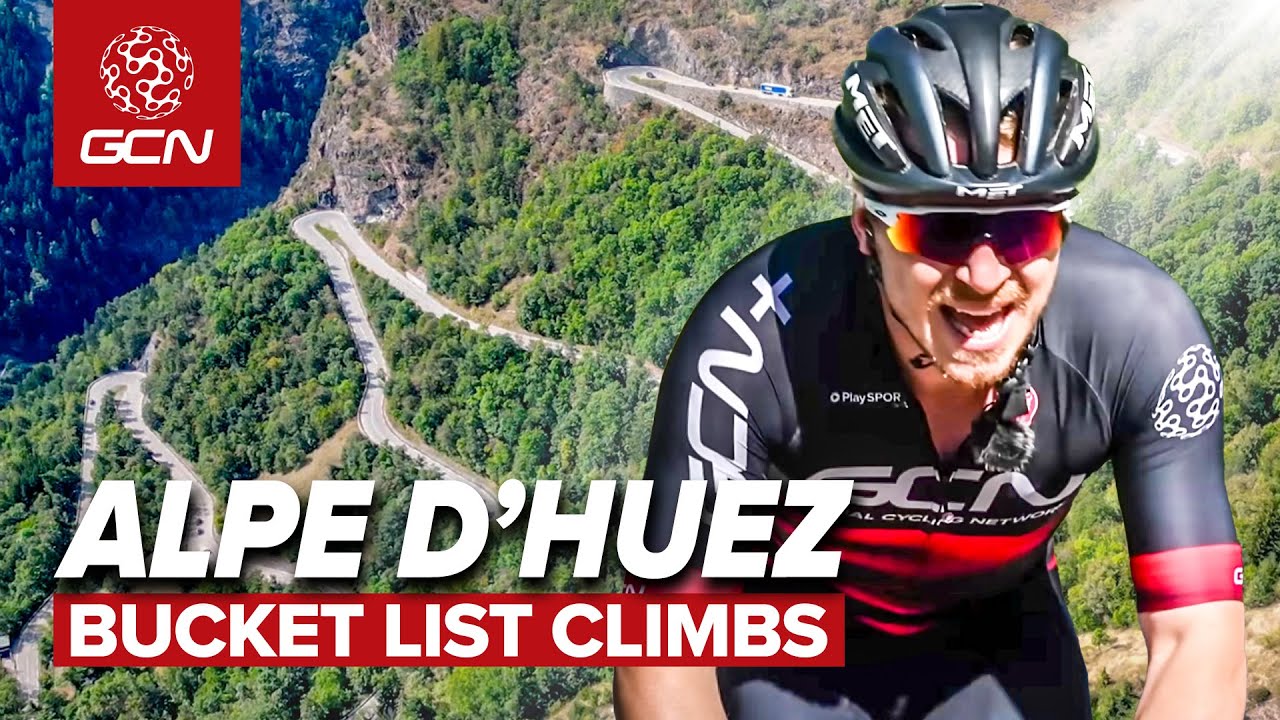 The Most ICONIC Tour De France Climb | Alpe D'Huez - YouTube