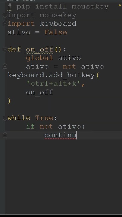 Automatizar mouse em Python - funciona com tudo (não como PyAutoGUI ...
