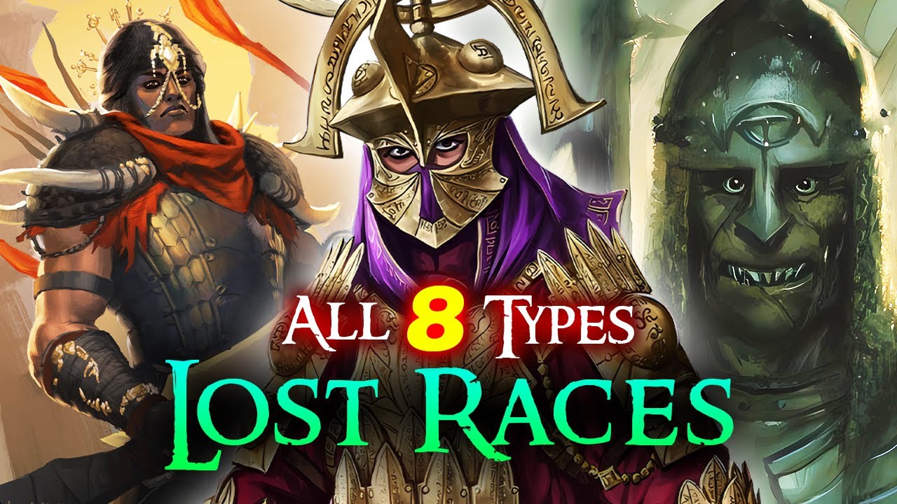 EVERY Type of Lost Race In Middle-Earth | The Lord of the Rings ...