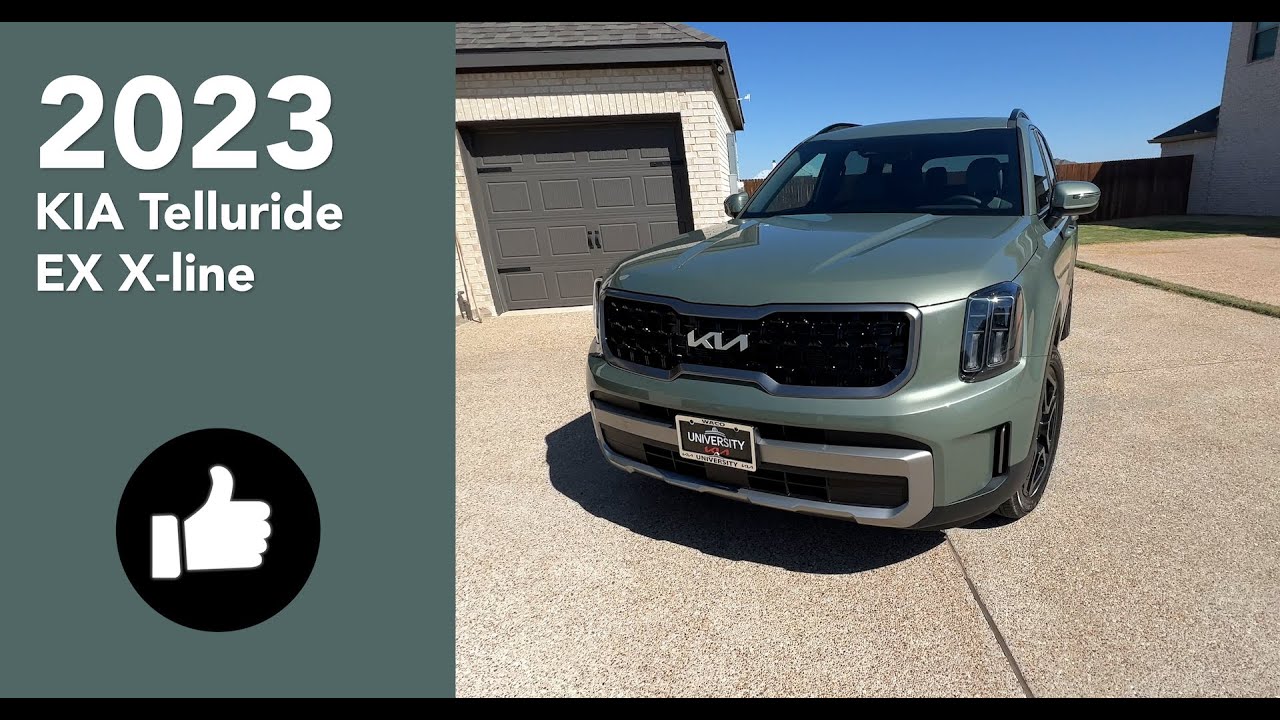 2023 Kia Telluride - EX - X-Line - First Impressions - YouTube