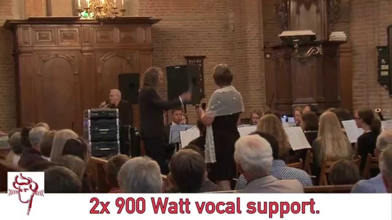 Simrek Sound | 2x 900 Watt vocal support voor orkesten. - YouTube