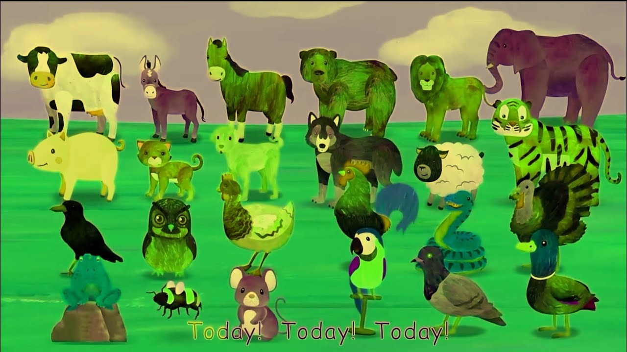 DIFFERENT ANIMALS SING HOORAY HOORAY SOUNDS EFFECTS (SPONSORED BY ...