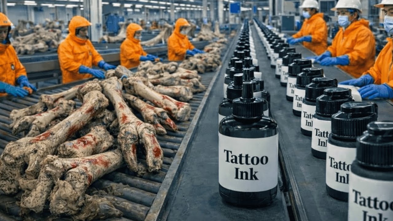 Inside the India Ink Factory: How Burnt Bones Become Black Tattoo Ink ...