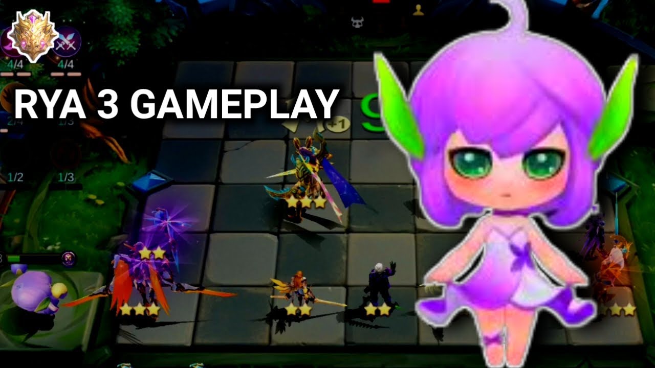 RYA 3 GAMEPLAY | Magic Chess - YouTube