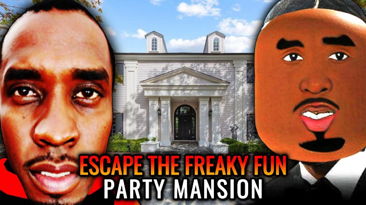 ROBLOX - Escape The FREAKY Fun Party Mansion - Obby - [Full Walkthrough ...