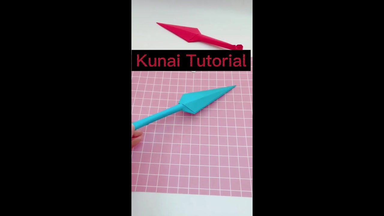Paper kunia origami tutorial - YouTube