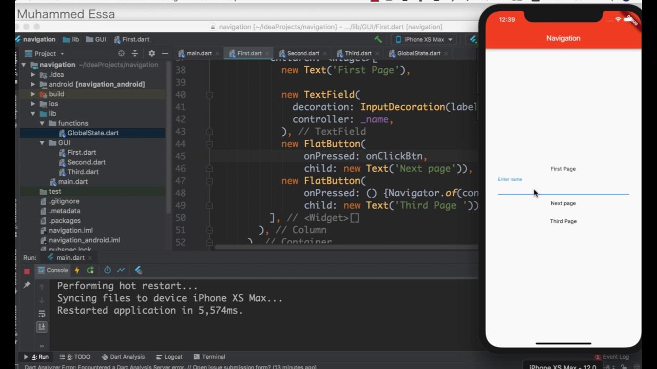 31 Flutter navigation pass variables - YouTube