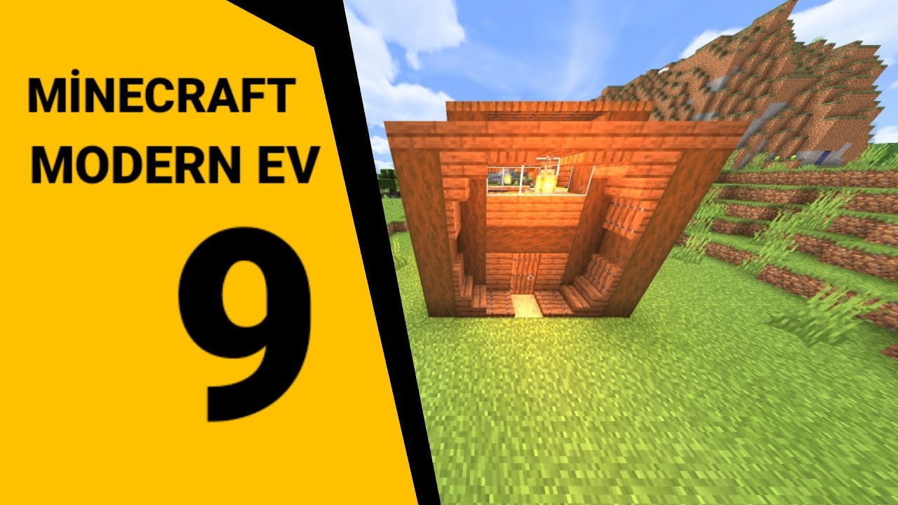 Minecraft Modern Ev Yapımı 9 - YouTube