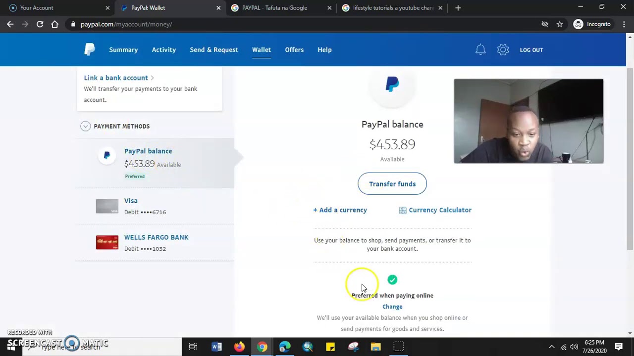 Setting Up A PayPal Preferred Method Changing Your Pay Pal Preferred setting-up-a-paypal-preferred-method-changing-your-pay-pal-preferred