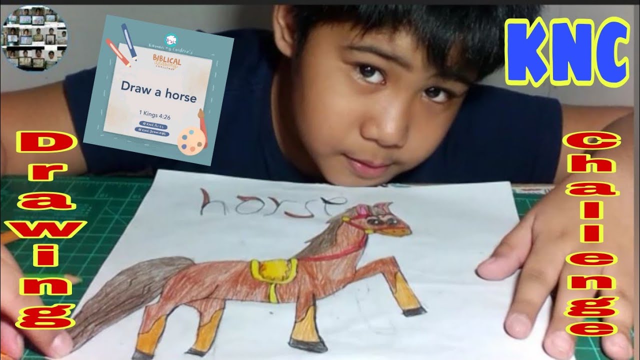 KNC Drawing Challenge Journey (January 31, 2021) - YouTube