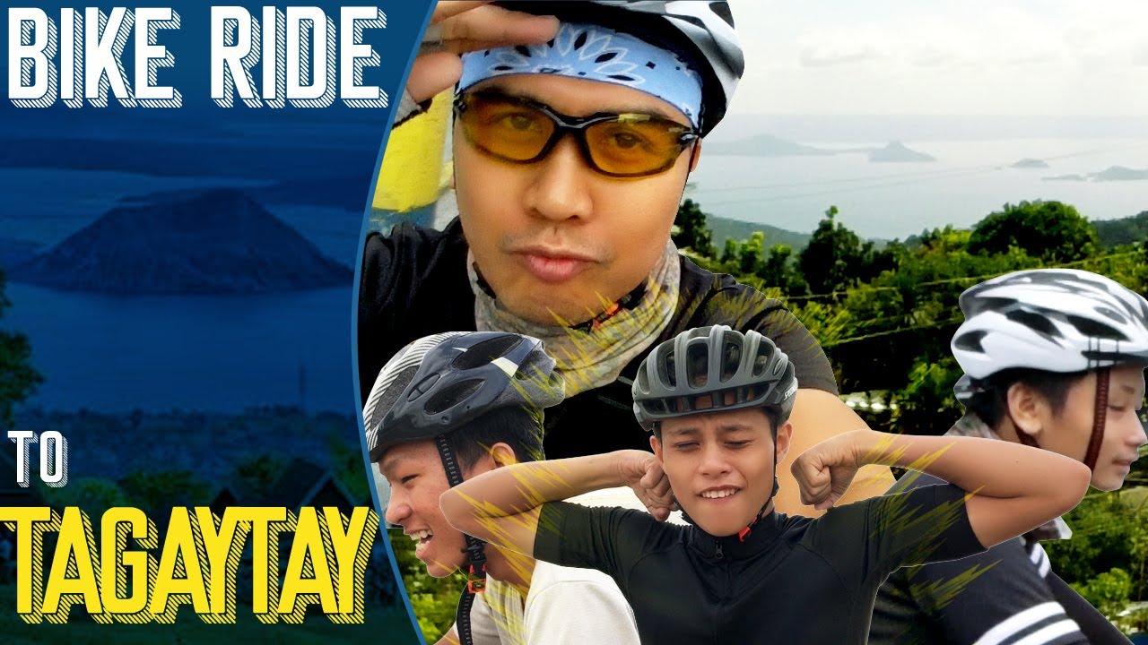 Bike Ride To Tagaytay Overlooking Taal Lake - YouTube