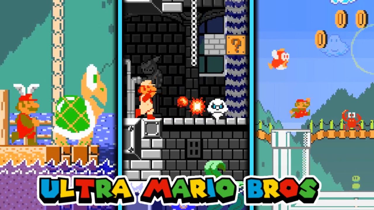 Ultra Mario Bros is BEAUTIFUL! - Creative Super Mario Fan Game - YouTube