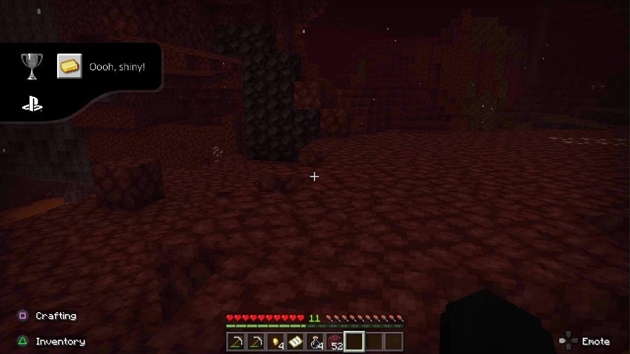 Minecraft oooh shiny trophy - YouTube