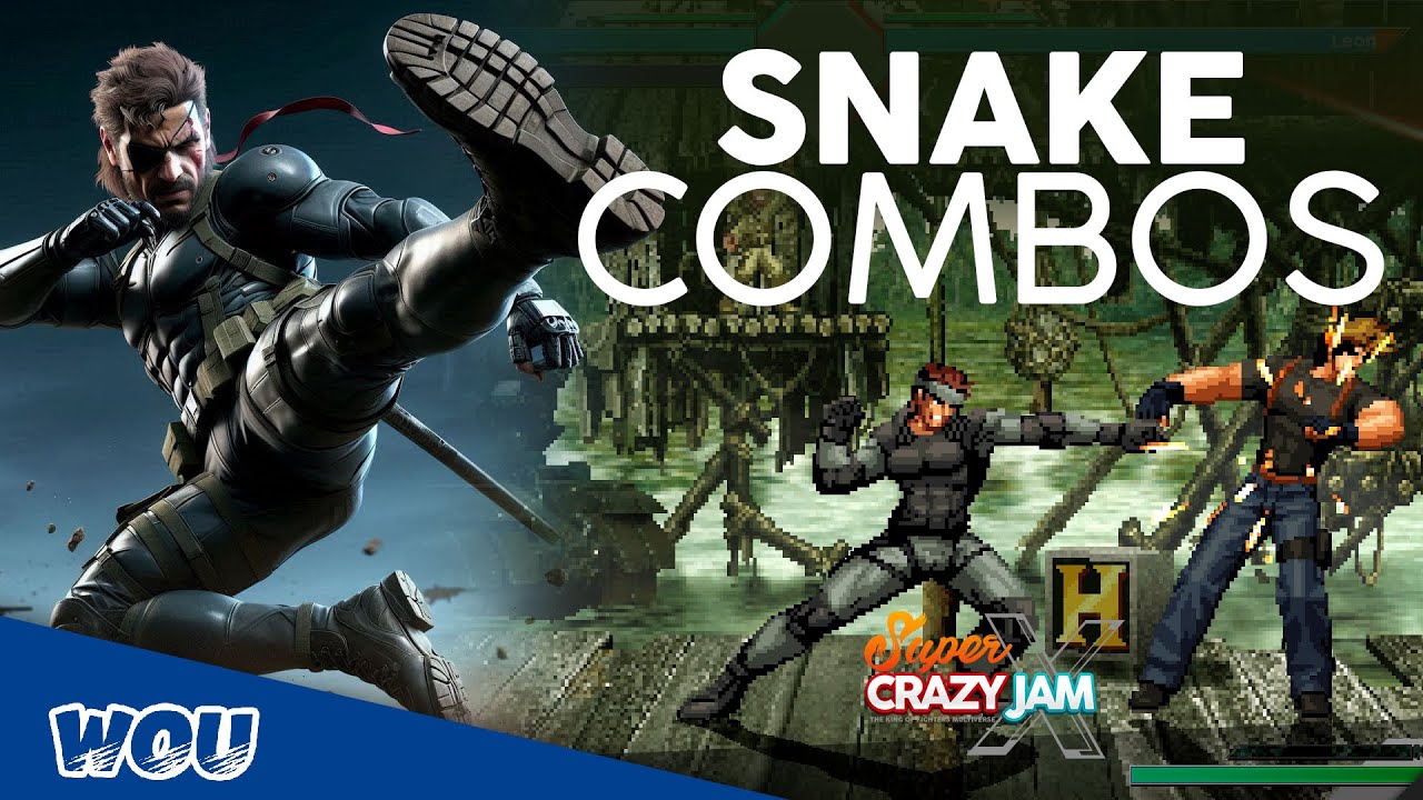 Solid Snake Combos - Super Crazy Jam - YouTube