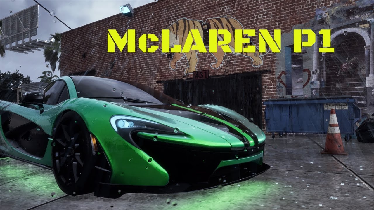 Need For Speed Heat - McLaren P1 build, engine and performance. - YouTube
