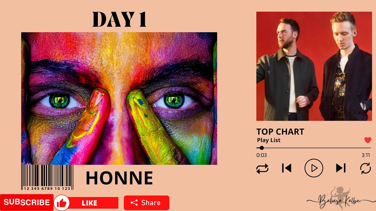 Day 1 Honne Lirik Indonesia YouTube Music