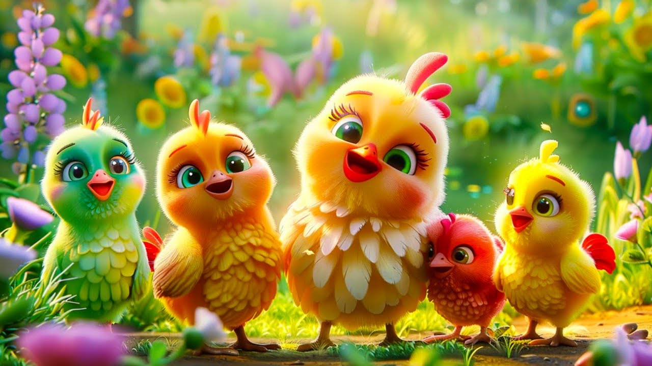 Đàn Gà Con Dễ Thương - Nhạc Thiếu Nhi Vui Nhộn 4K | Ca Nhạc Hoạt Hình ...