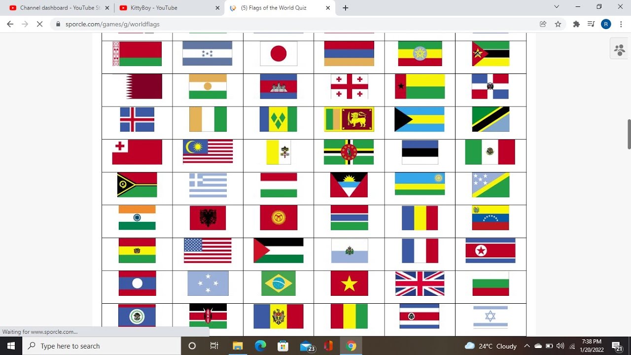 Can I Name All 197 Flags Of The World? (I ACTUALLY NAMED THE ALL ...