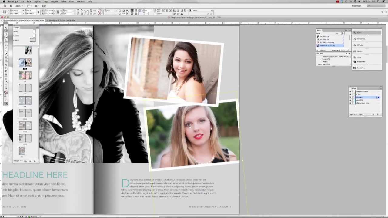 The 5 Minute Magazine Design (Tutorial Preview) - YouTube