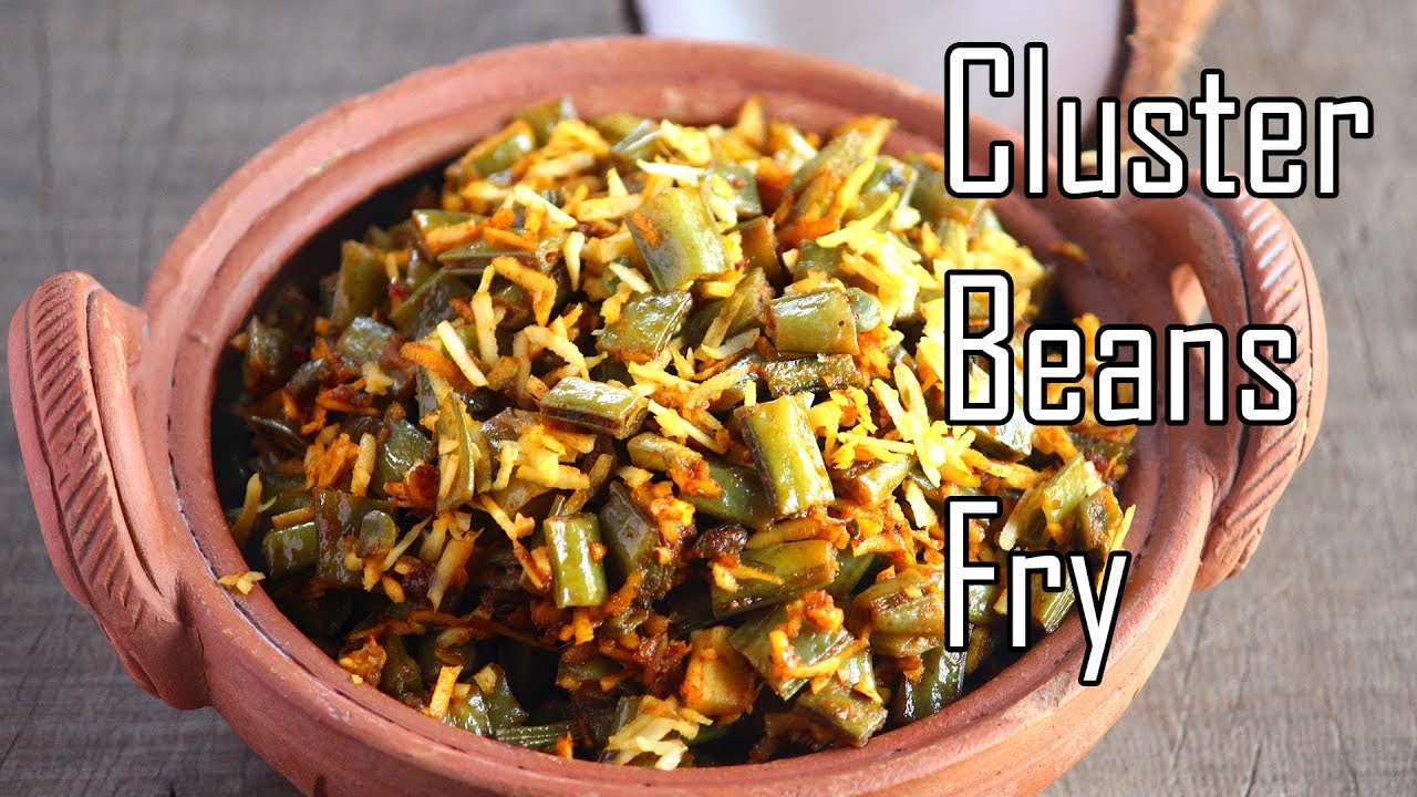 Cluster Beans Fry/Guar Fry recipe-Keto Diet Cluster Beans Fry Recipe ...