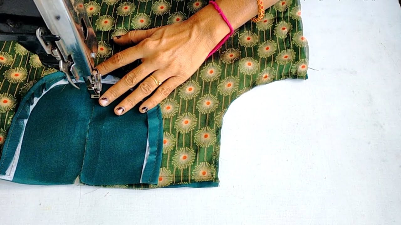 Simple and creative round neck kurti design l Neck design for kurti ...