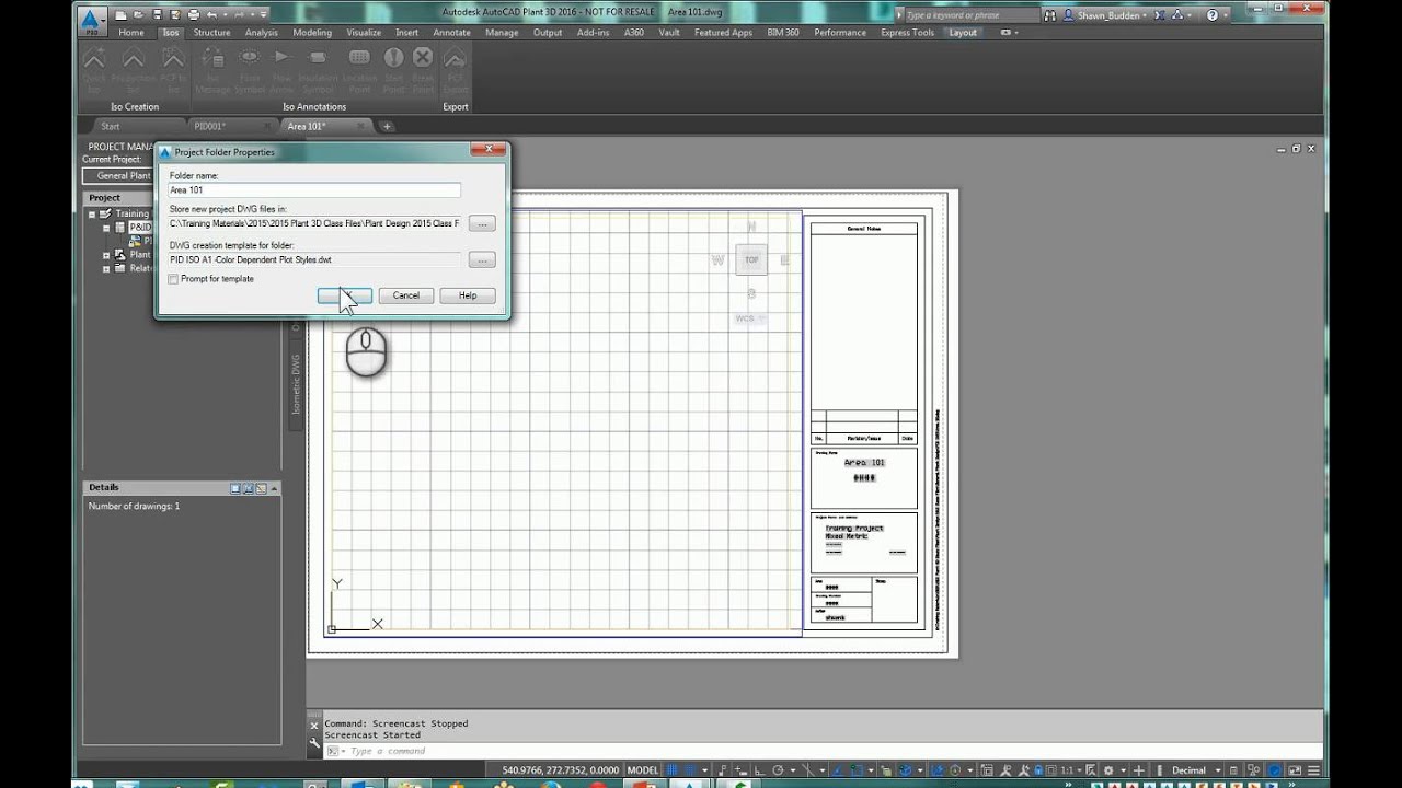 AutoCAD P&ID Creating and Removing Folders from Project Manager - YouTube