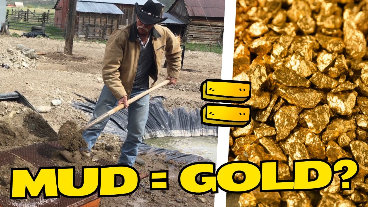 Can Cowboy Steve turn mud into GOLD? | Gold mine start up Part 2 | Hand ...