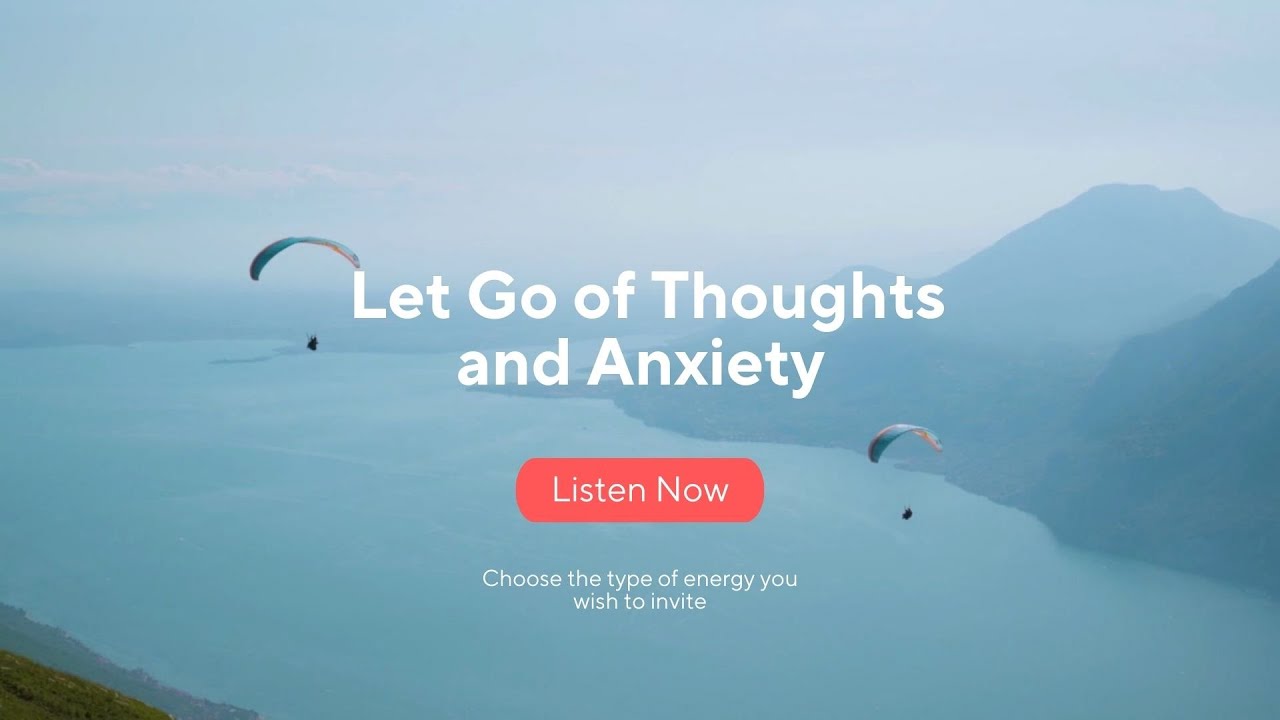 5 minutes meditation: Let Go of Thoughts and Anxiety - YouTube