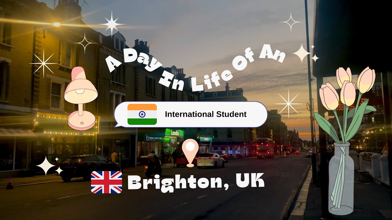 A day in my life as Brighton University Student 📚 Short Vlog - YouTube