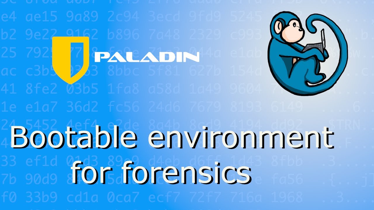 Bootable Linux environment for forensics - Sumuri PALADIN - YouTube