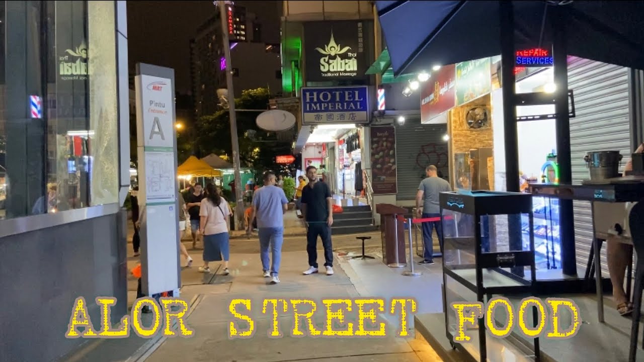 Alor Street Food | Kuliner Jalan Alor Bukit Bintang - YouTube