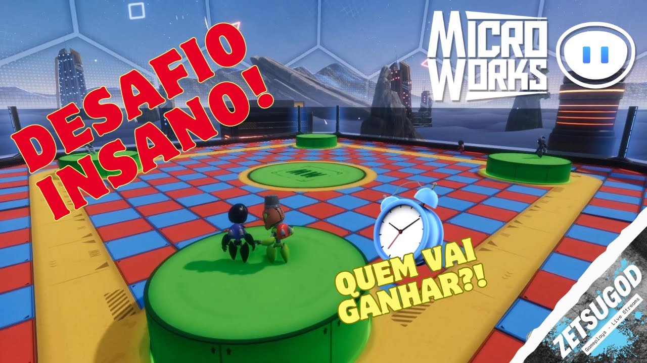 Desafios Épicos e Risadas Sem Fim! 🔥 Competições Insanas no Microworks ...