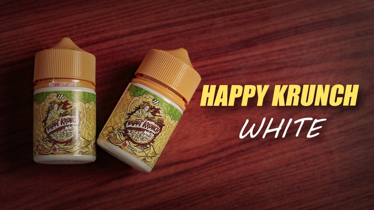 HAPPY KRUNCH WHITE BY WISE JUICE IDN - YouTube