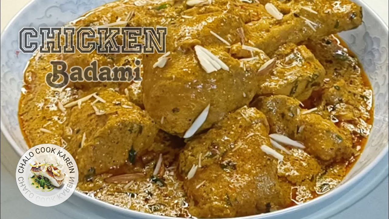 Chicken recipe |Chicken Badami|ذبردست چکن بادامی کی ریسپی|चिकन बादामी 😋 ...
