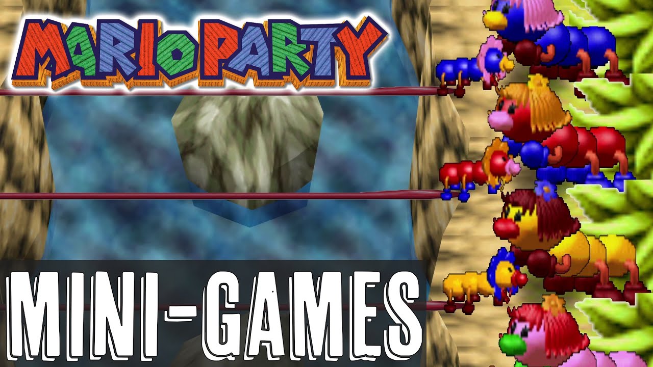 Mario Party (part 11) | Mini-Game Showcase + Unreleased Mini-Games ...