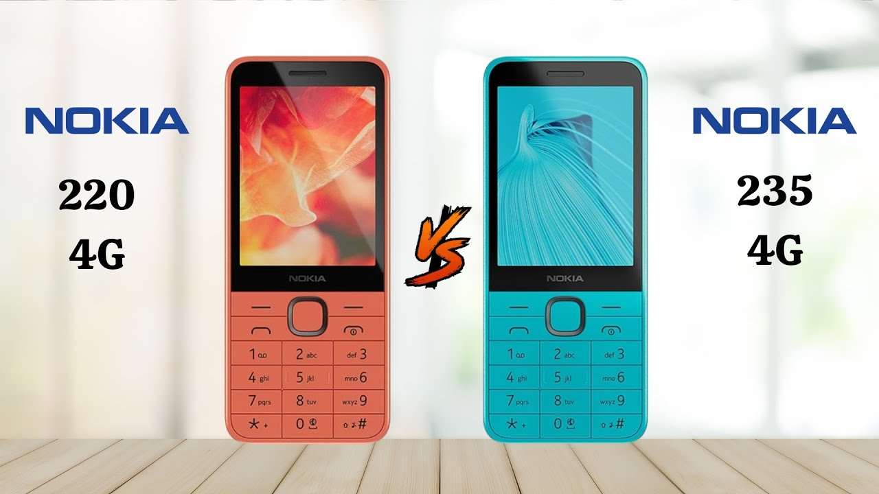 Nokia 220 4G Vs Nokia 235 4G - Full Comparison 2024 - YouTube