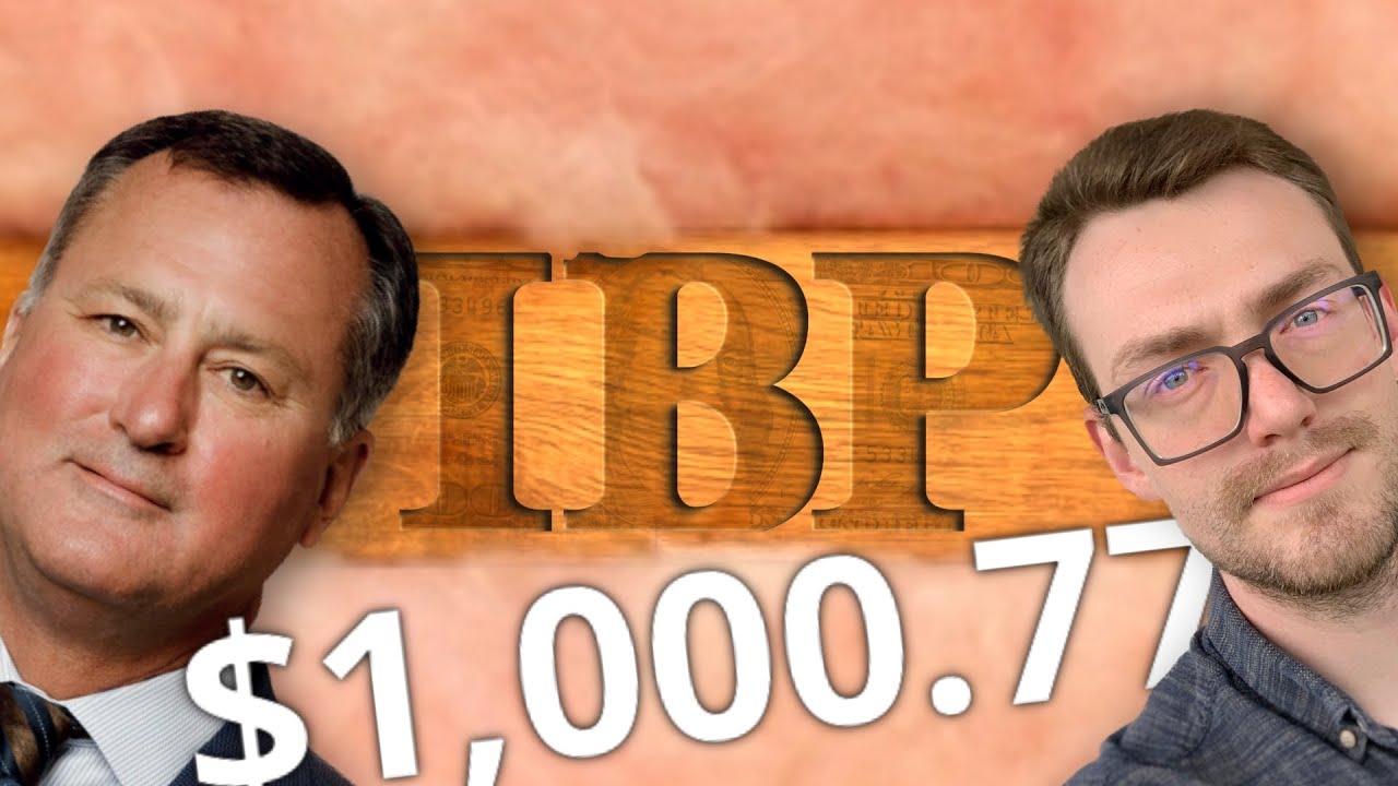 I Bet $1,000.77 on IBP Stock - YouTube