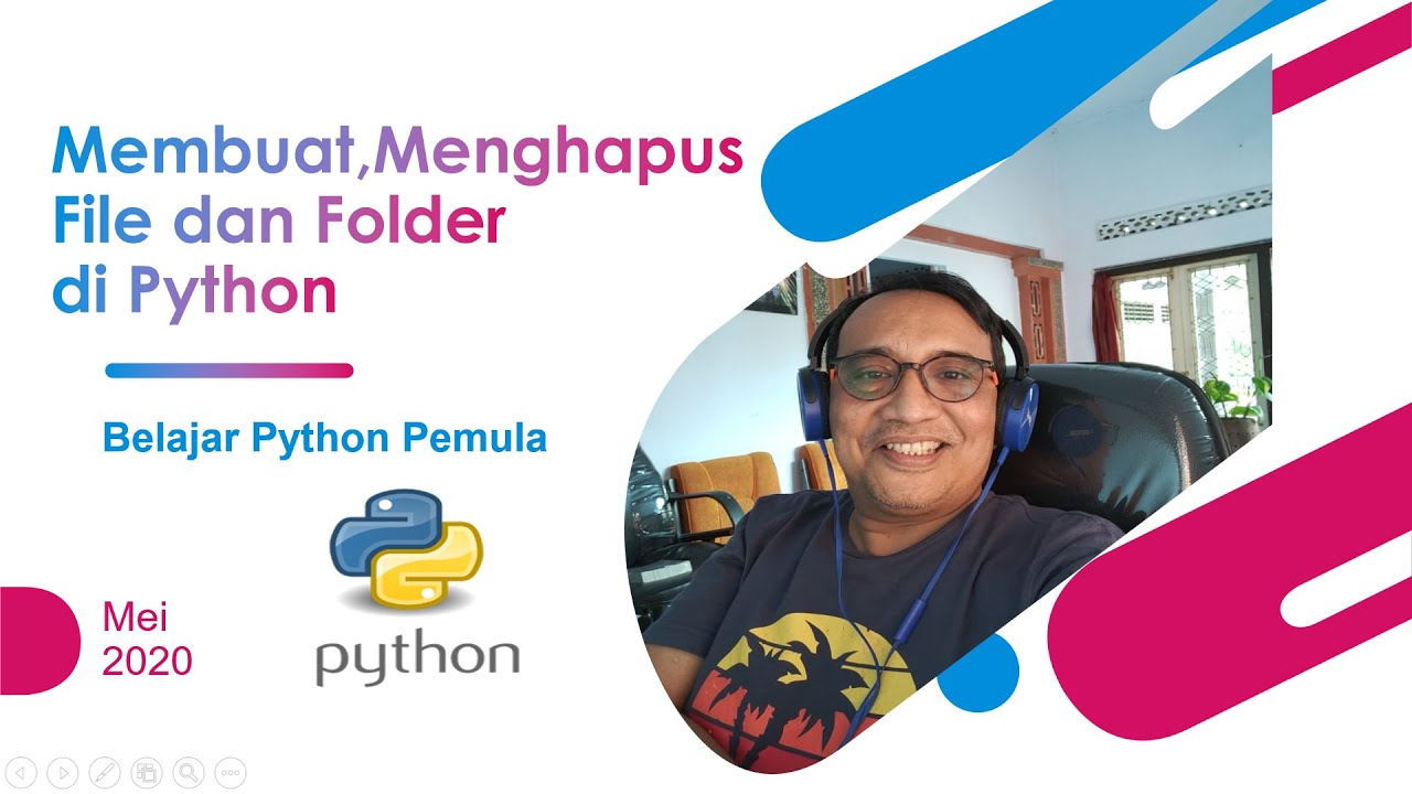 Membuat,Menghapus File dan Folder di Python - YouTube