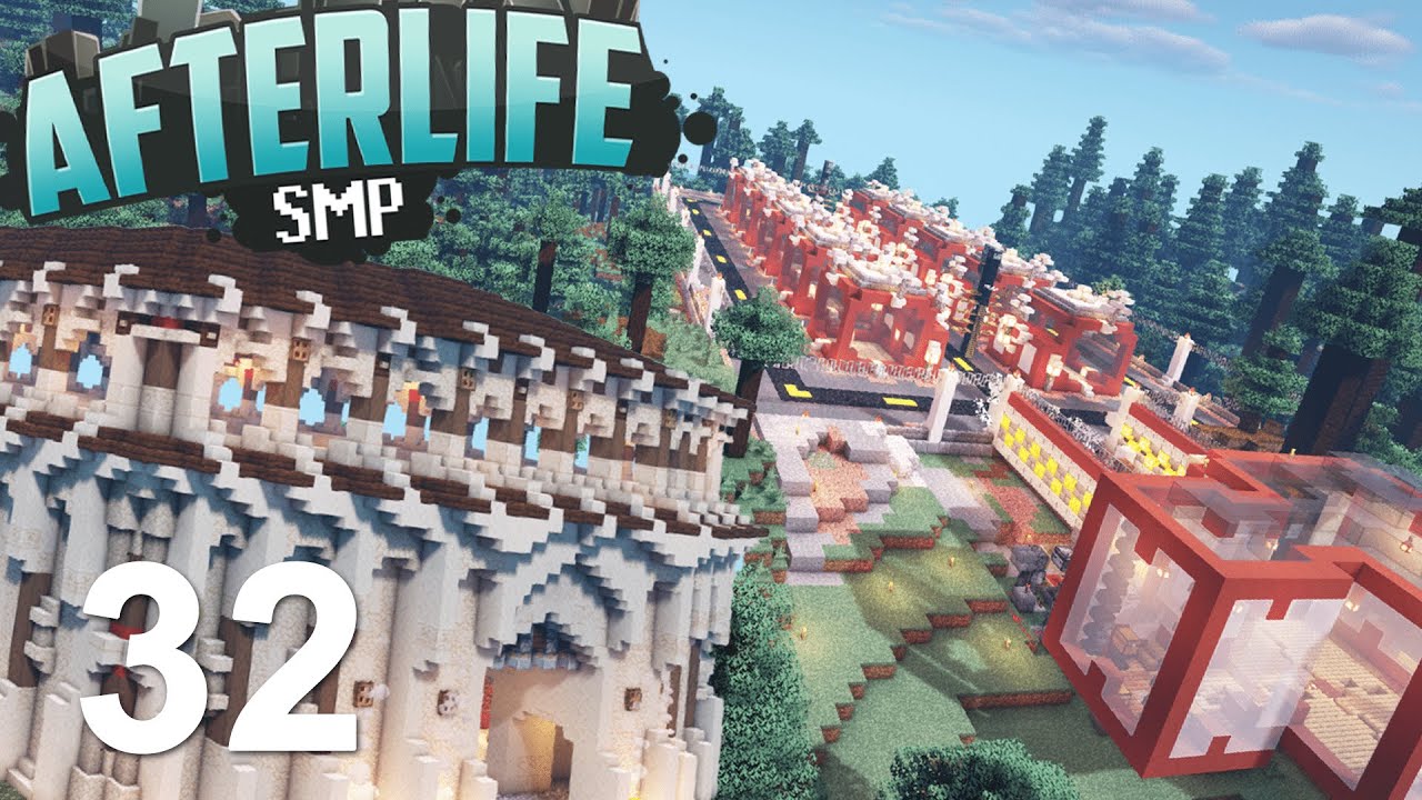 AfterLife SMP: Arena Fight & Build Rush - Ep. 32 - Minecraft 1.14 SMP ...