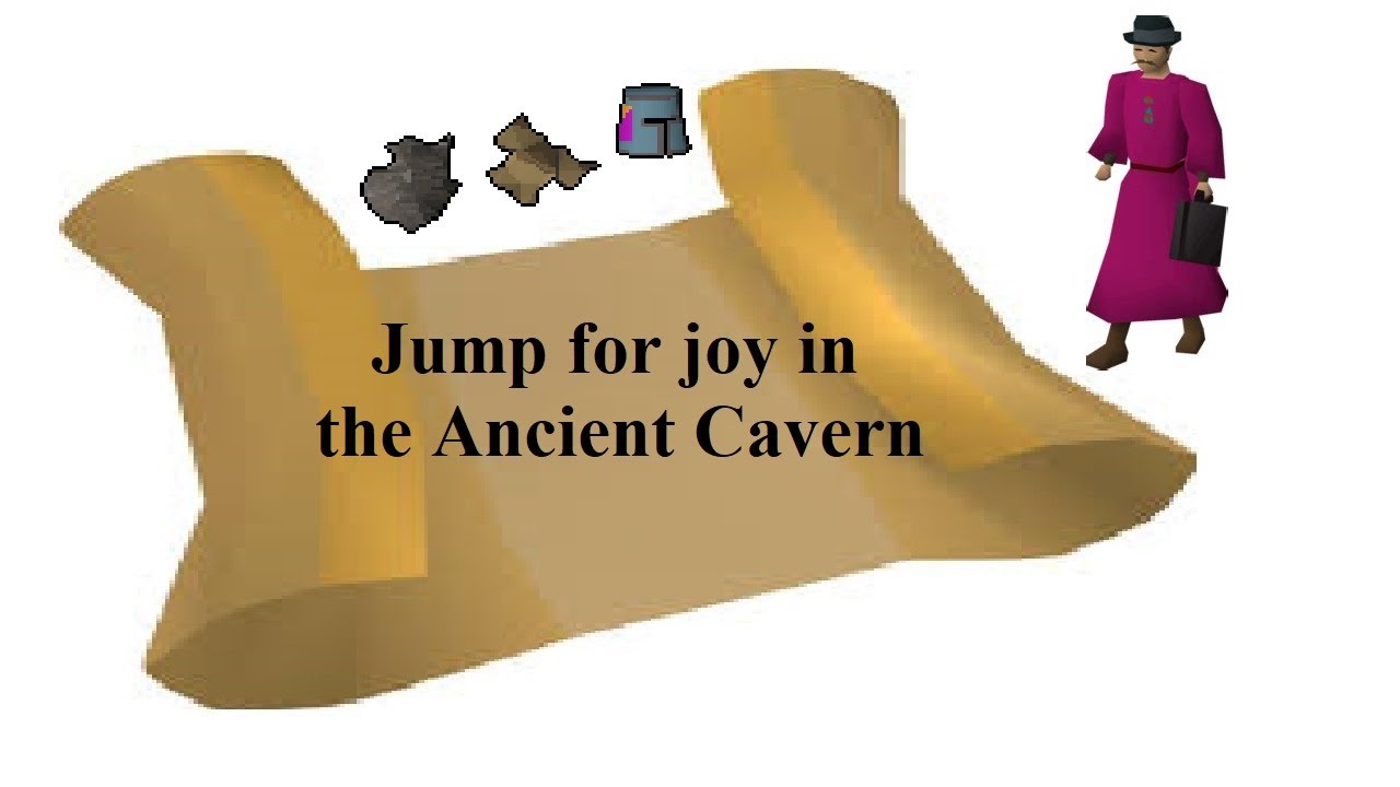 OSRS Clue | Jump for joy in the Ancient Cavern | Quick - YouTube