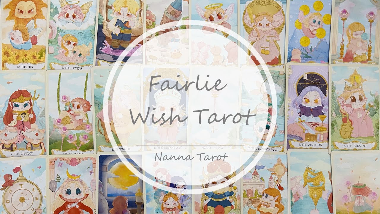 開箱 🥀 仙子心願塔羅 • Fairlie Wish Tarot // Nanna Tarot - YouTube