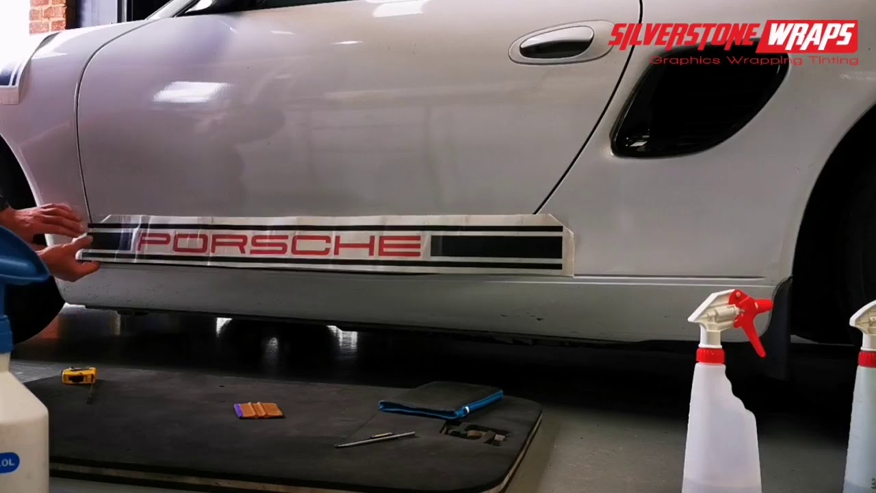 Porsche Boxster. Graphics installation. - YouTube