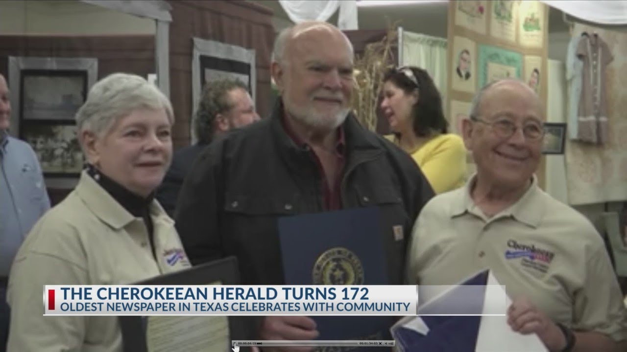 Cherokeean Herald celebrates 172nd anniversary with Cherokee County ...