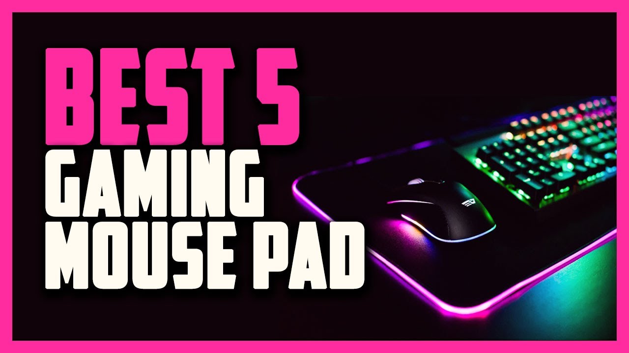 BEST 5 CHEAP GAMING MOUSE PAD - YouTube