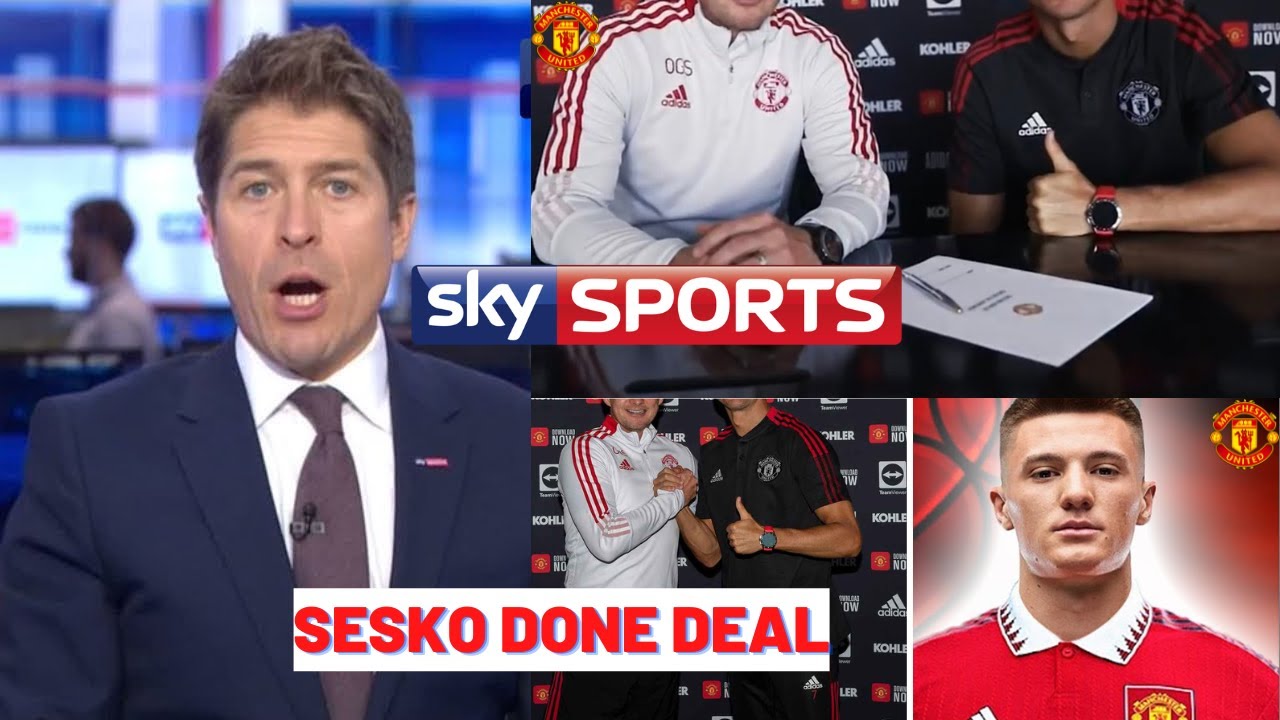 Man United have officially signed Benjamin Sesko, as he is in ...