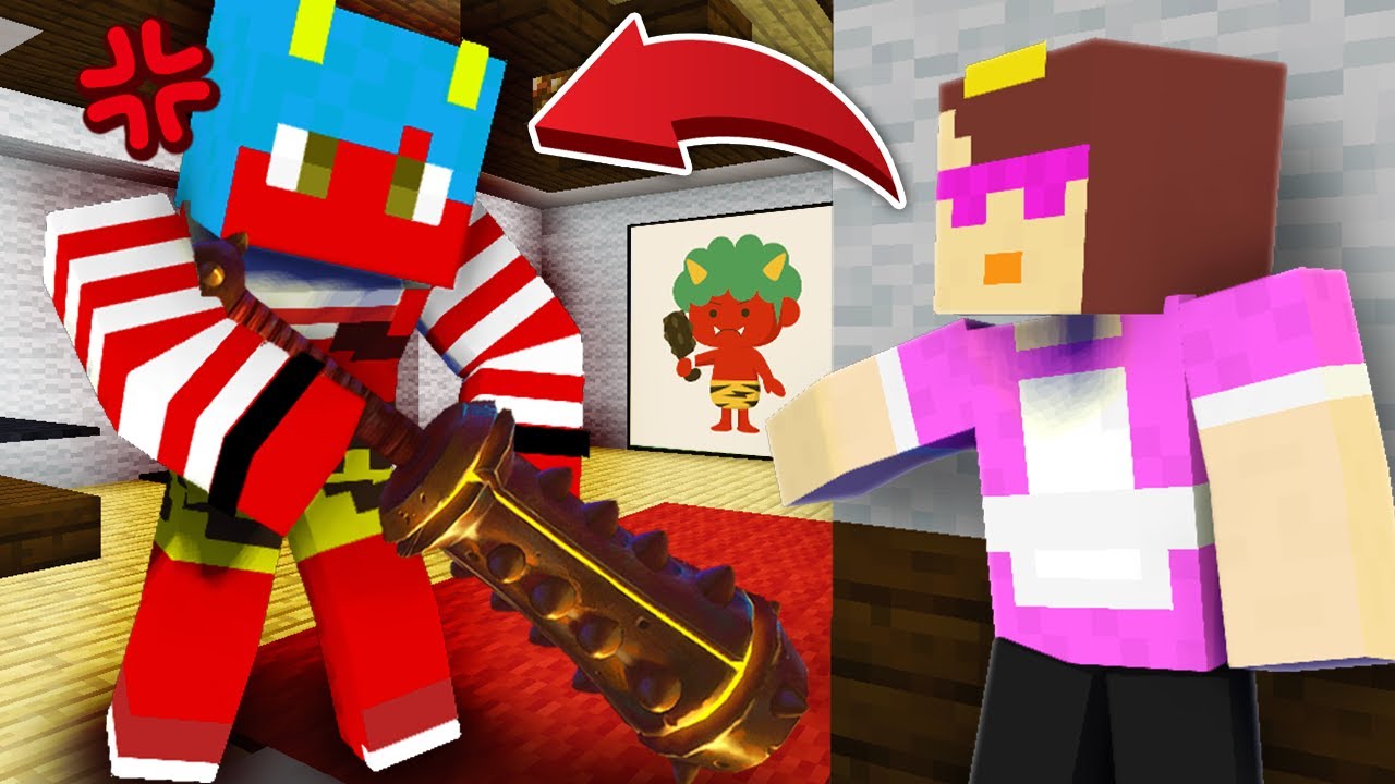 鬼になっておかんを退治する！【まいくら / マインクラフト】 - asumin