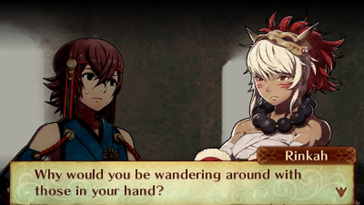 Fire Emblem Fates: Birthright - Rinkah & Hayato Support Conversations ...