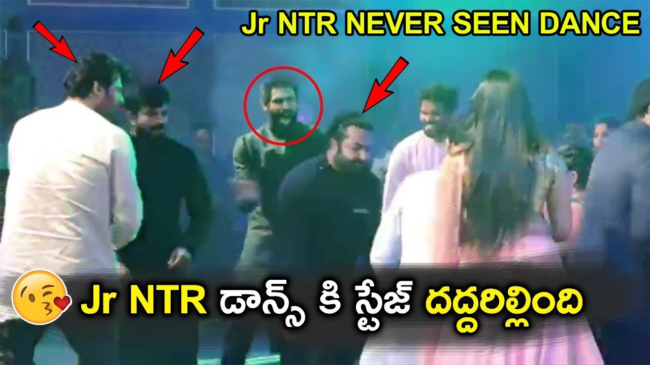 Ram Charan and Jr NTR Superb Dance With Prabhas || Jr NTR Fans Must ...